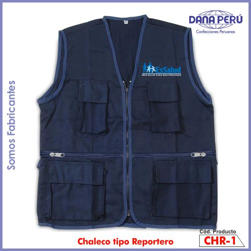 Chalecos Reporteros | Polos Pique